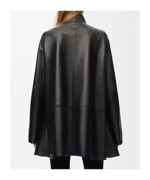Loewe Short Coat In Nappa Lambskin