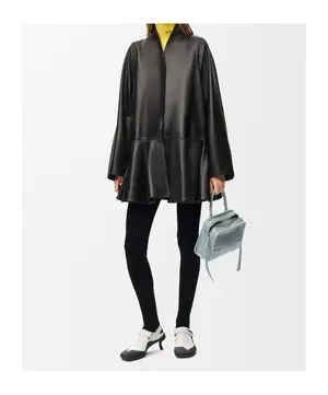 Loewe Short Coat In Nappa Lambskin