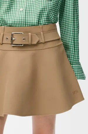 Loewe Mini Skirt In Cotton