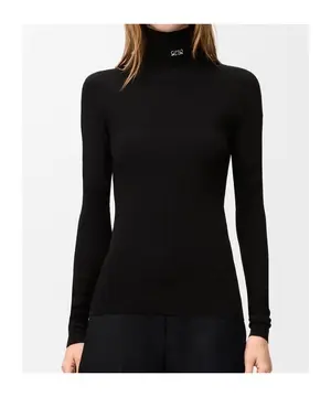 Loewe Ribbed Viscose Blend Turtleneck Top