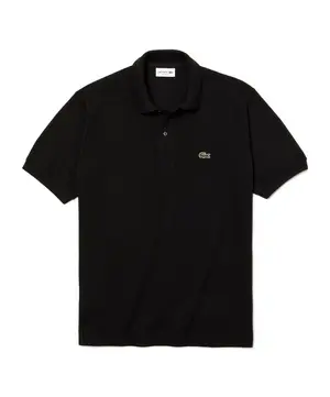 Lacoste Short Sleeve Polo Shirt - Black