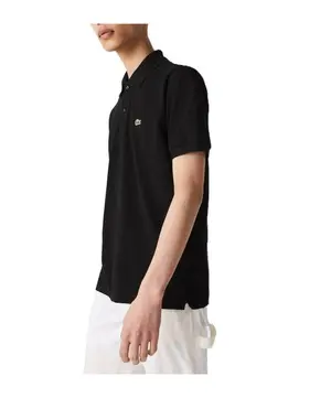Lacoste Short Sleeve Polo Shirt - Black