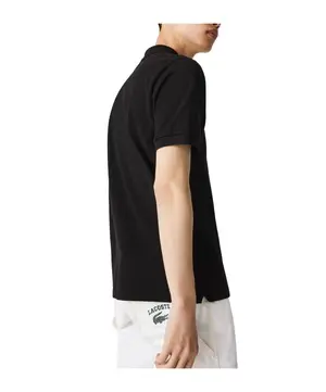 Lacoste Short Sleeve Polo Shirt - Black
