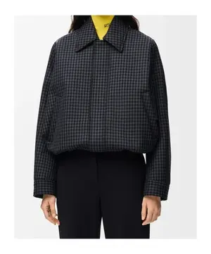 Loewe Drawstring Jacket In Wool