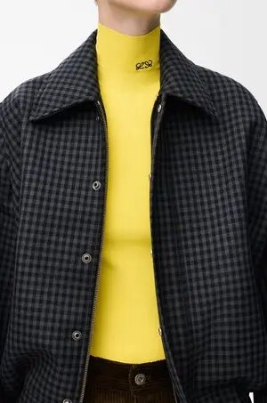Loewe Drawstring Jacket In Wool