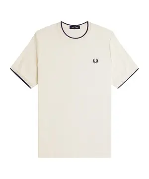 Fred Perry Tipped Crewneck Shortsleeve Tshirt No