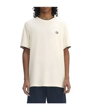 Fred Perry Tipped Crewneck Shortsleeve Tshirt