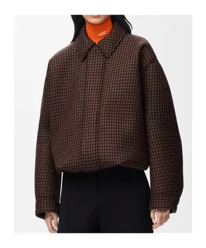 Loewe Drawstring Jacket In Wool