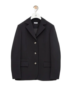 Loewe Jacket In Stretch Wool Blend
