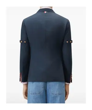 Thom Browne University Stripe Unconstructed Sportcoat