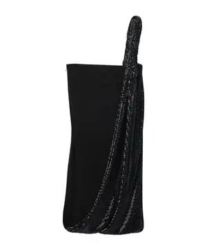 Alexander Wang Crystal Embellished Asymmetric Strapless Mini Dress