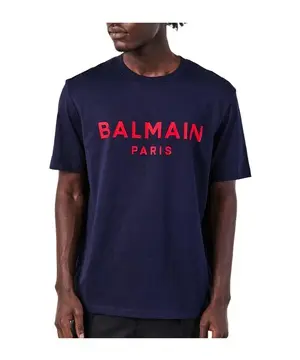 Balmain Crewneck Shortsleeve Tshirt