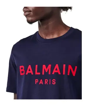 Balmain Crewneck Shortsleeve Tshirt