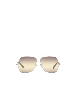 Chloé Geometric Frame Sunglasses