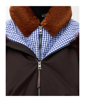 Loewe Bomber Jacket In Technical Shell