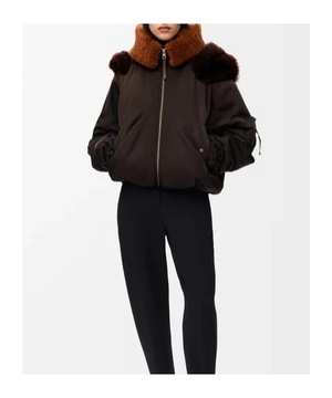 Loewe Bomber Jacket In Technical Shell