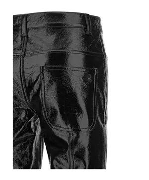 COURREGES Vinyl Straight-leg Trousers