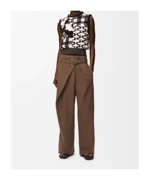 Loewe Trousers In Cotton