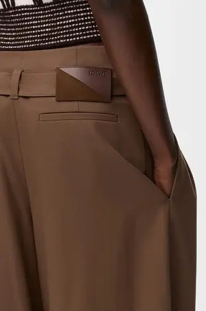 Loewe Trousers In Cotton
