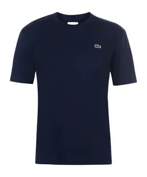 Lacoste Embroidered Logo T Shirt - Black