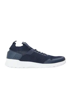 Hugo Boss Flyknit Mesh Trainer, Sockstyle Collar - Blue