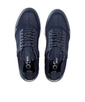 Hugo Boss Flyknit Mesh Trainer, Sockstyle Collar