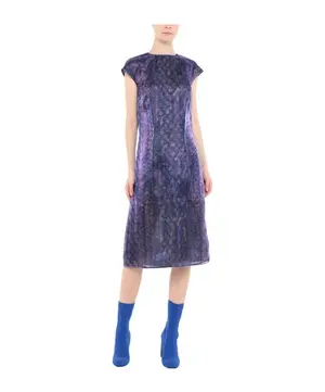 MAISON MARGIELA Short-sleeved Crew Neck Dress
