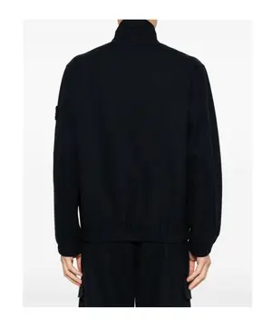 Stone Island Logo-patch Zip-up Jacket