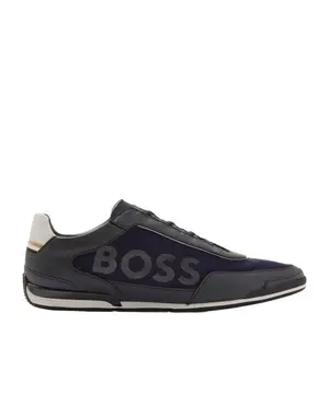 Hugo Boss Saturn Slip On Trainers - Blue