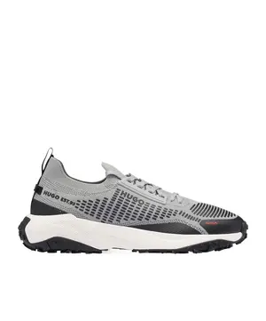 Hugo Boss Color Block Trainers - Grey