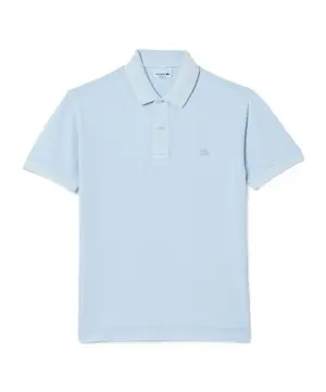 Lacoste Solid Color Polo Shirt - Blue