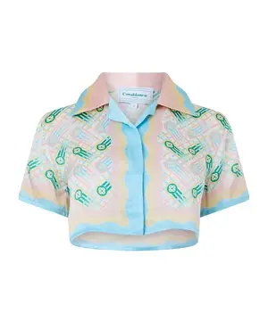 Casablanca Simple Shirt - Nude