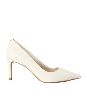 Michael Kors Flex Pointed Toe Faux Leather Pumps