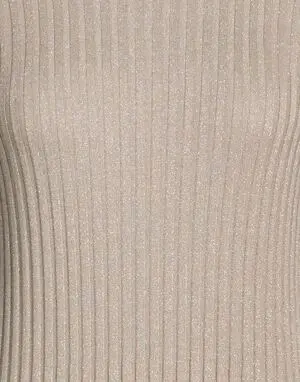 Brunello Cucinelli Minimalist Metallic Knit Dress