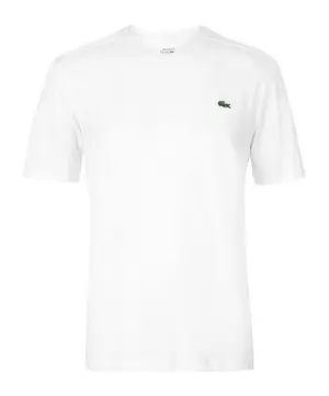 Lacoste Embroidered Logo T Shirt - White