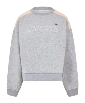 Lacoste Cropped Crewneck Sweatshirt