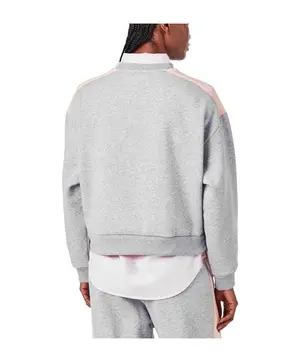Lacoste Cropped Crewneck Sweatshirt