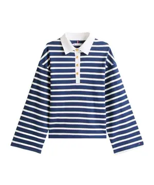 Tommy Hilfiger Striped Longsleeve Polo Shirt