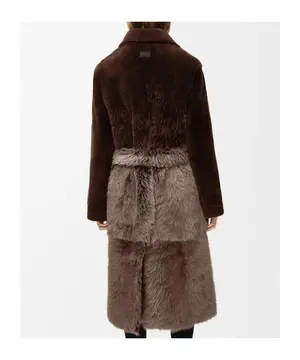 Loewe Coat In Shearling