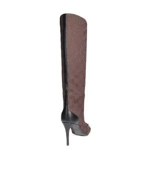 Gucci Donna Tall Boots With Horsebit Detail