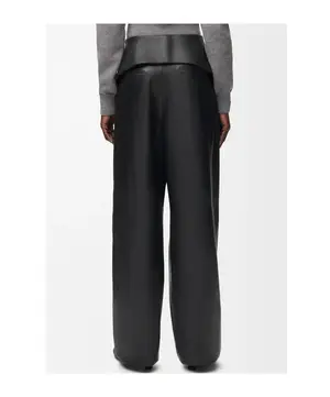 Loewe Draped Trousers In Nappa Lambskin