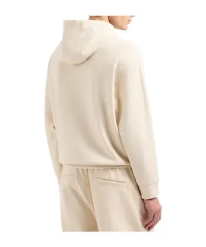 Emporio Armani Textured Longsleeve Hoodedg