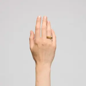 Gucci Trademark Squared Ring