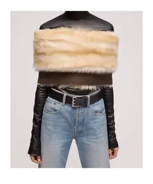 Gucci Shearling Cape
