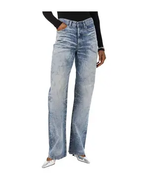 DIESEL® Highwaisted Straightleg Jeans