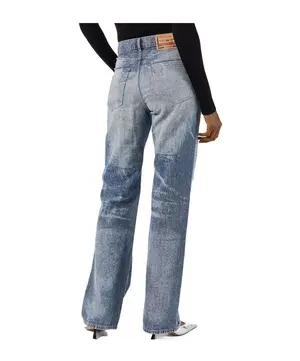 DIESEL® Highwaisted Straightleg Jeans