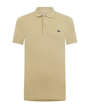 Lacoste Shortsleeve Polo Shirt - Nude