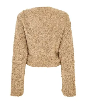 Magda Butrym Cropped Bouclé Top