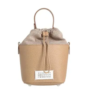MAISON MARGIELA Compact Bucket Bag - Beige