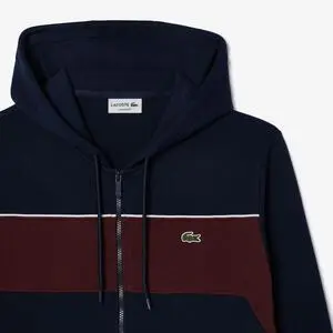 Lacoste Colourblock Zipup Hoodie